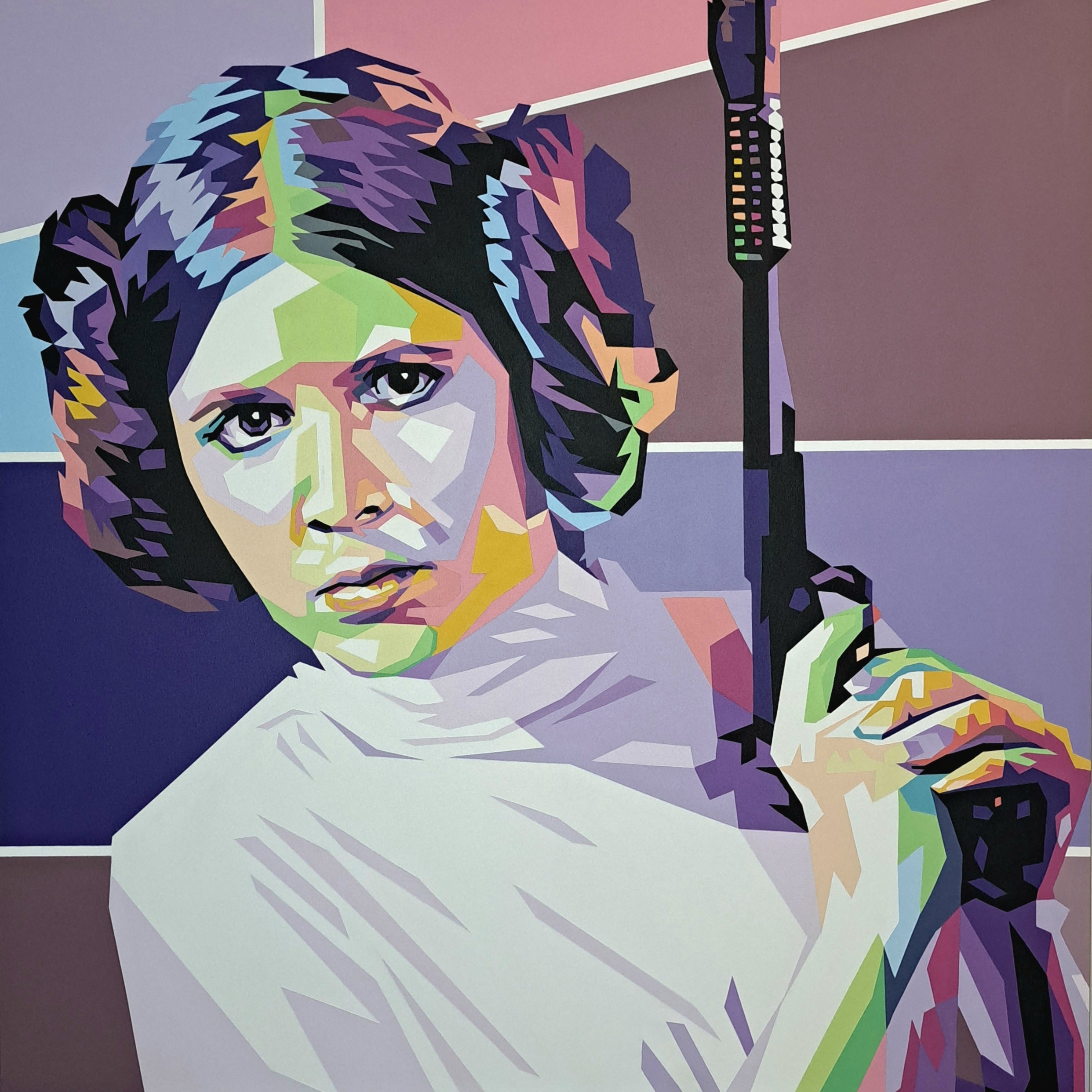 Princess Leia - General Organa – Cor Beattie Pop Art